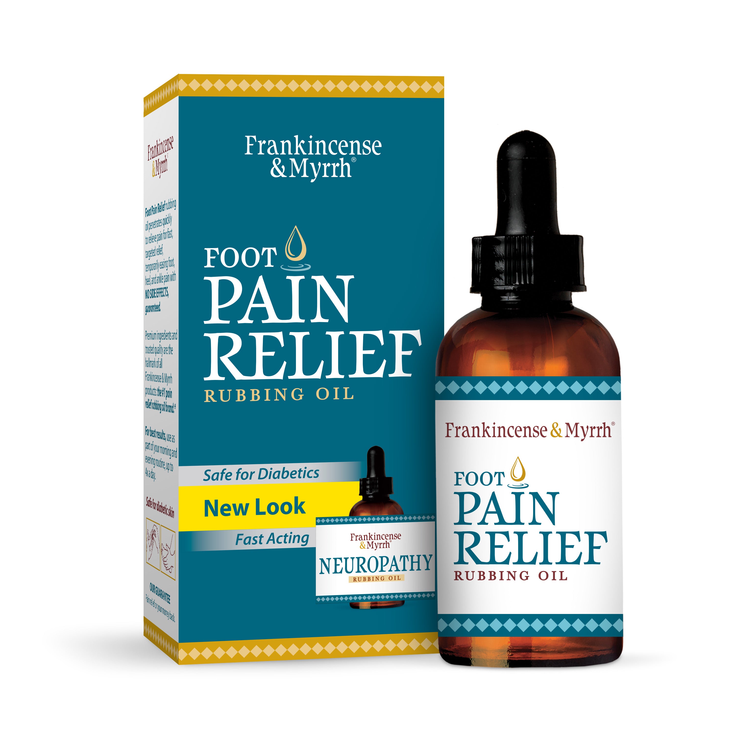 Foot Pain Relief Rubbing Oil – FrankincenseMyrrh